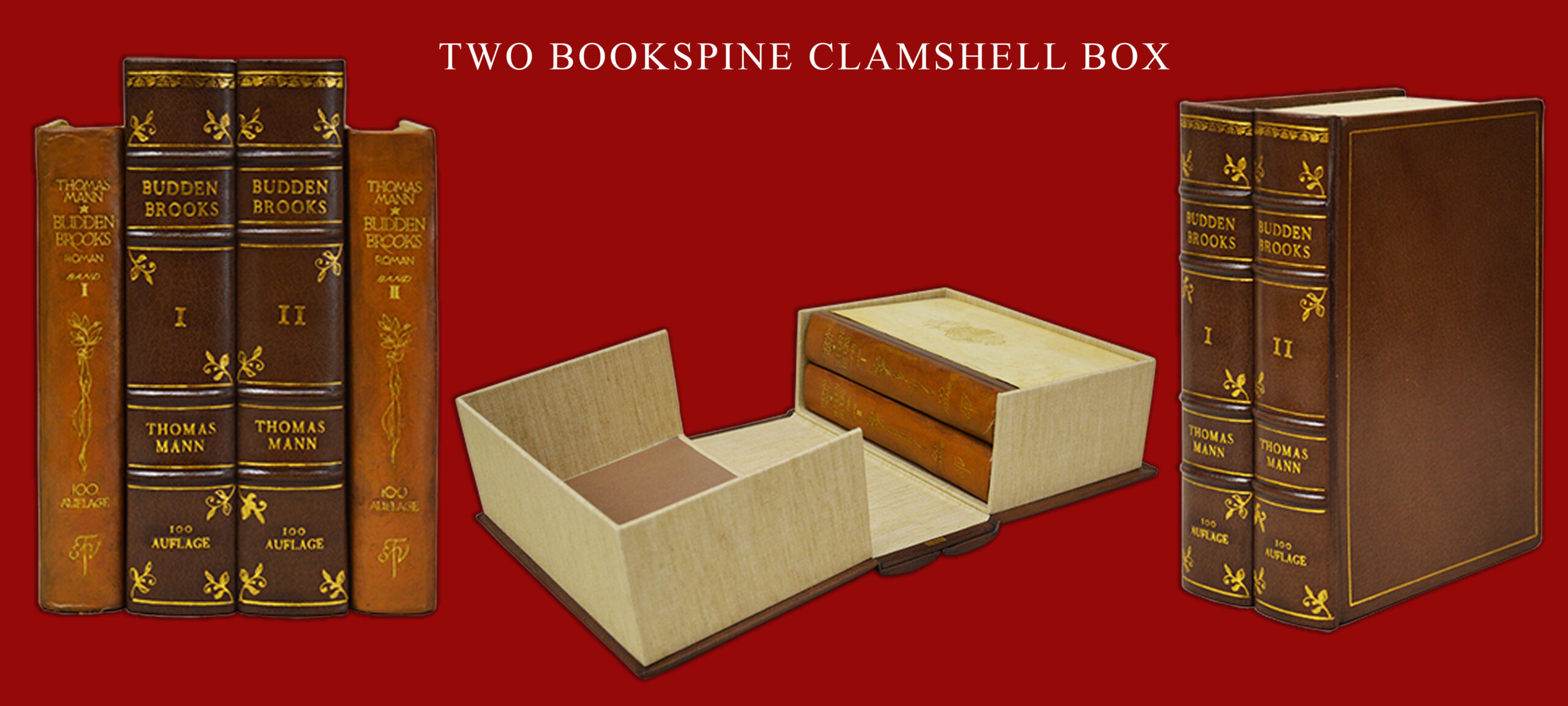 tow book spine clamshell box – H&H Book Services